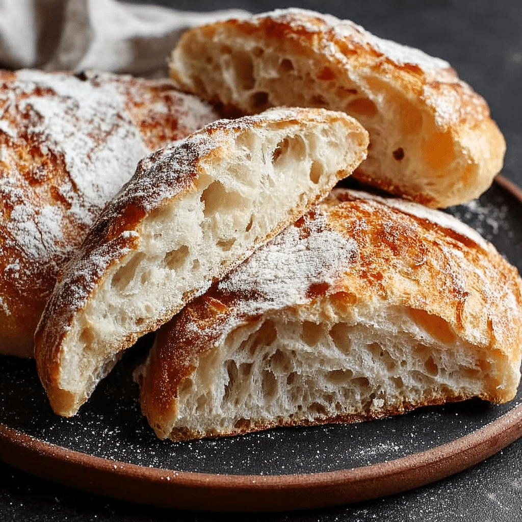 Rustic Italian Crusty Bread: Warm, Golden & Perfectly Chewy