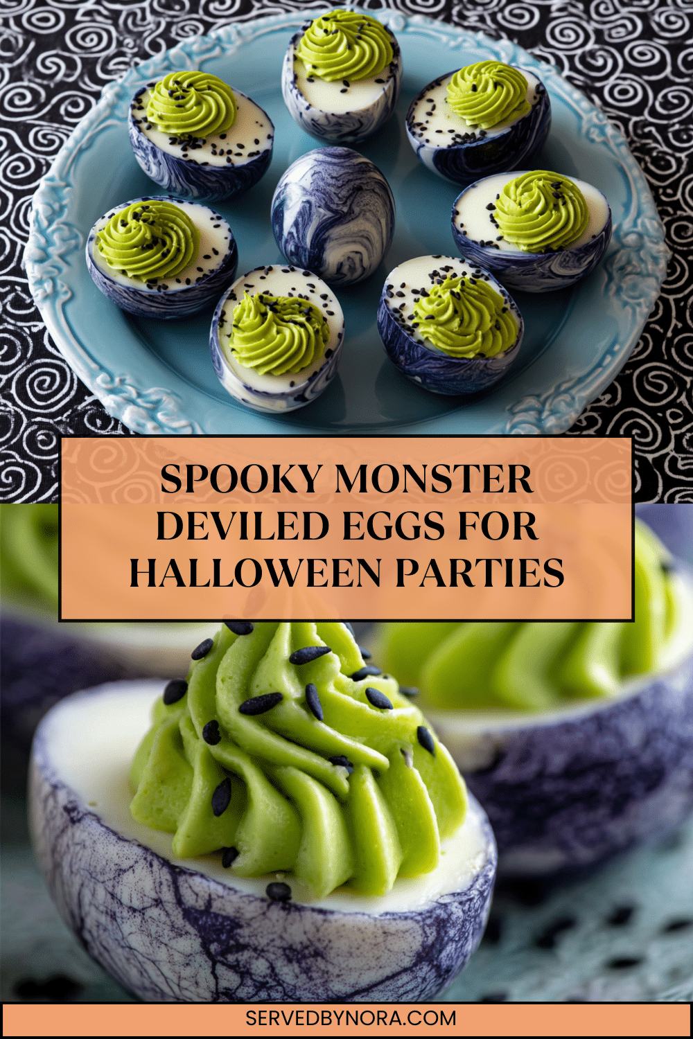 Monster Deviled Eggs for Halloween – Spooky & Delicious Treats