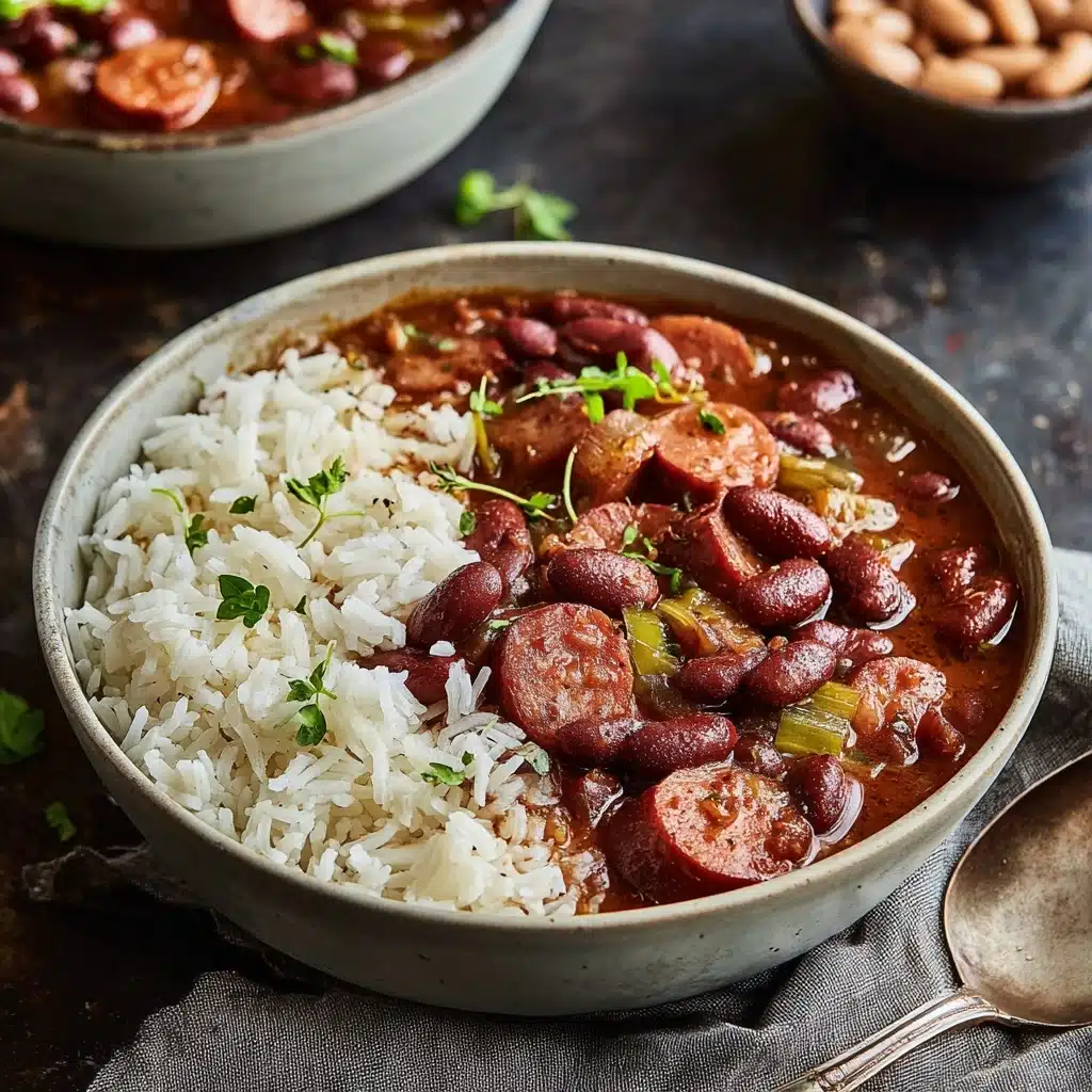 Authentic Louisiana Red Beans and Rice: Bold, Comforting & Classic