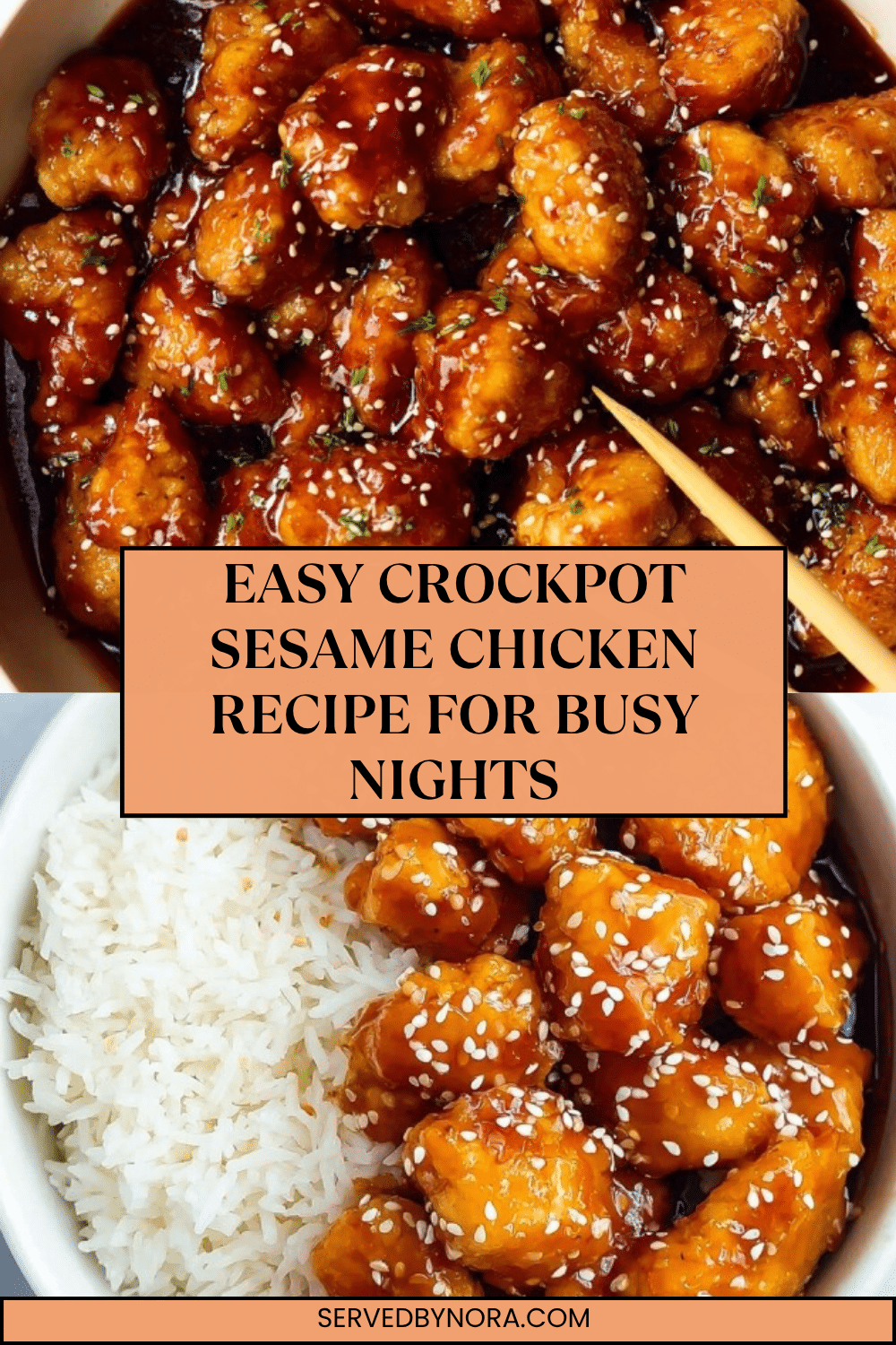 Crockpot Sesame Chicken: Easy and Flavorful Slow Cooker Dish